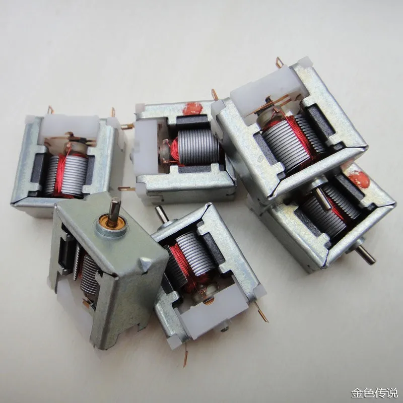 5pcs 020 small square micro motor DC motor electric toy motor science ...