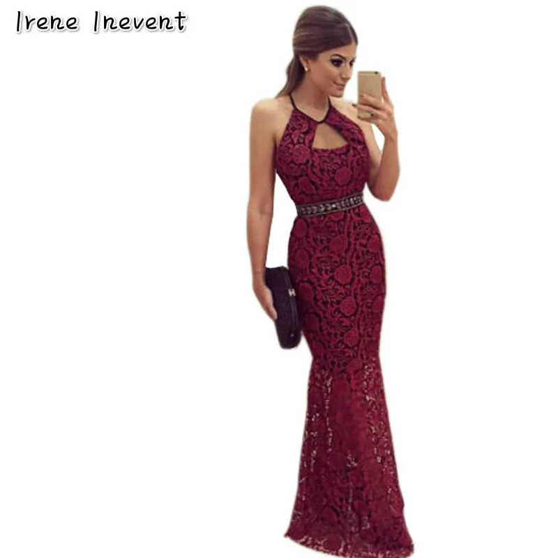 Irene Inevent Evening Party Dress 2017 Free Shipping Sexy Backless ...