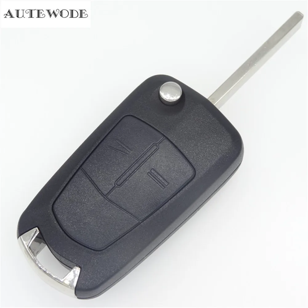AUTEWODE Flip Key Shell For OPEL Astra H Corsa D Vectra C Zafira 2 ...