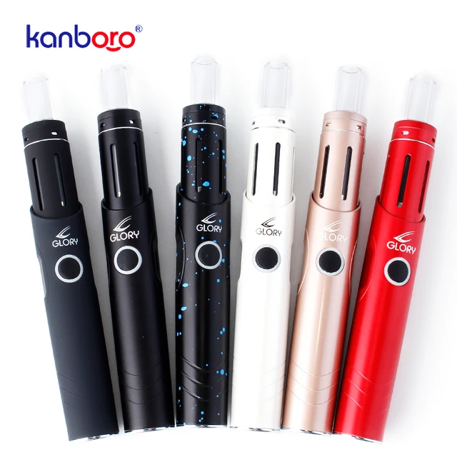 Kanboro Portable Glory Pocket Wax Vaporizer Vape Kit Quartz Dual Coil ...