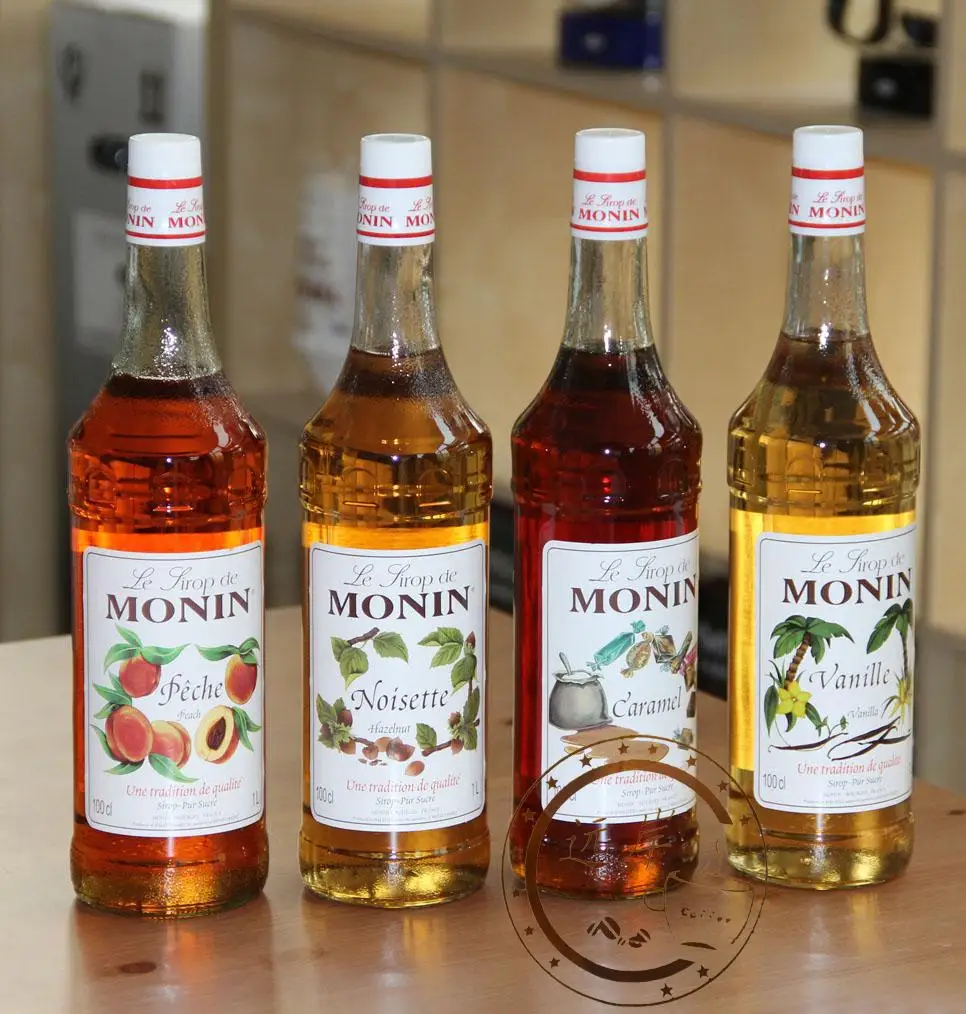 Moline MONIN France fruit Lu Sihamoni vanilla caramel syrup 1000ml ...