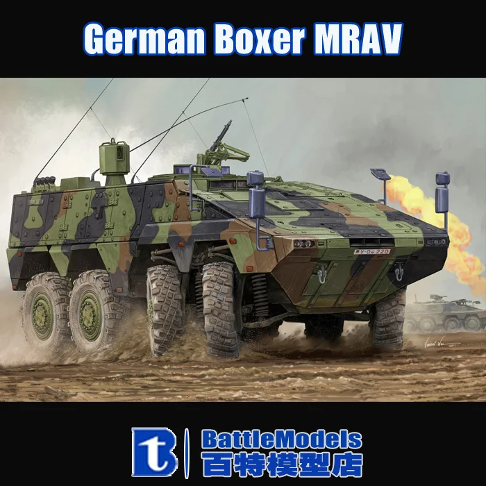 Hobby-Boss-MODEL-1-35-SCALE-military-models-82480-German-Boxer-MRAV ...