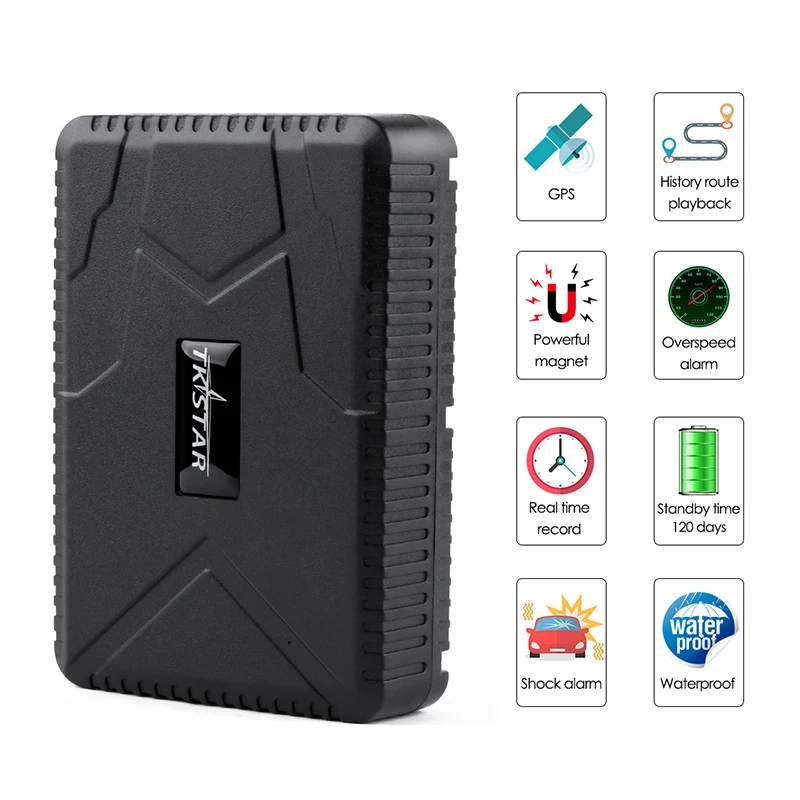 GPS-Car-Tracker-Vehicle-GPS-Locator-TK915-Waterproof-10000mAh-Battery ...