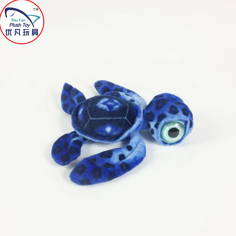 2016 New favor toy model stuffed animal sea turtle plush toy 40# blue ...