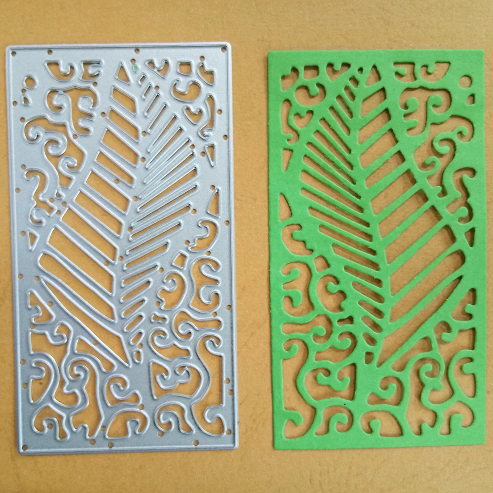Estel Metal Steel Cutting Dies Pierced Leaf Frame New 2019 Embossing ...