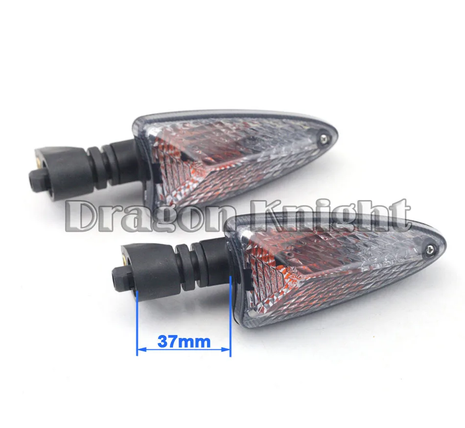 Motocicleta Turn Signal Indicator Light Blinker Longo Para Triumph ...