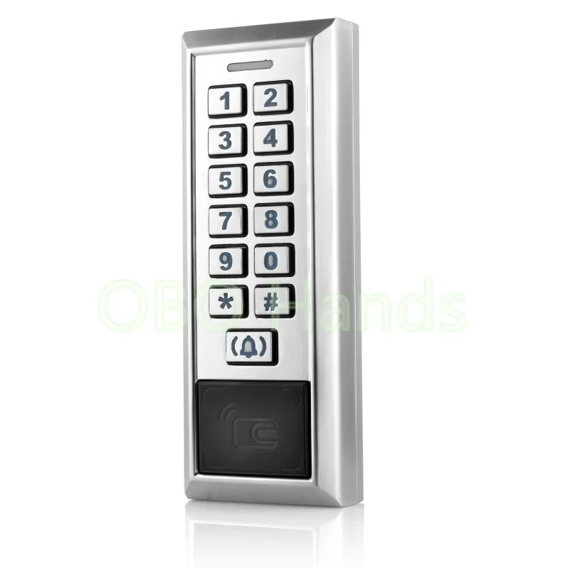 Sliver RFID Metal Door Access Control System With WG26/WG34 Input ...