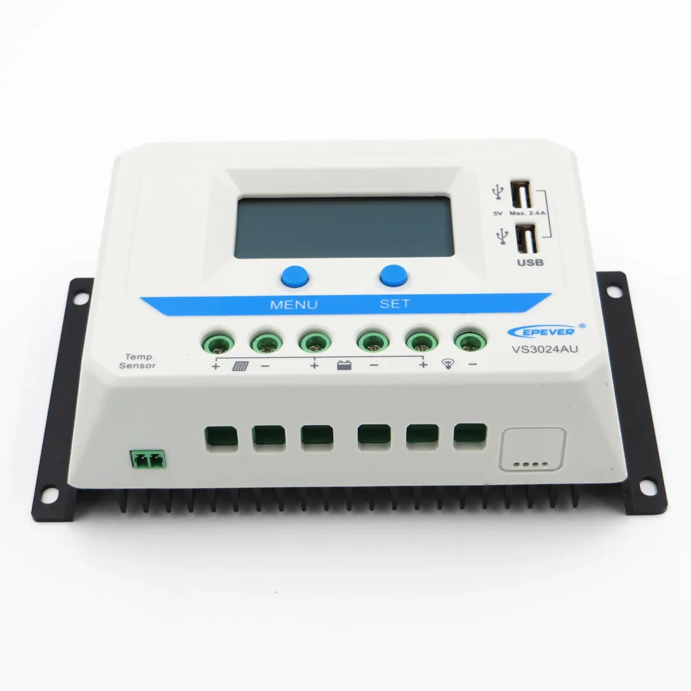 EPSOLAR VS3024AU 30A 12 ボルト 24 ボルト EP EPEVER 新 Viewstar ソーラー充電コントローラの lcd ディスプレイ|charge ...
