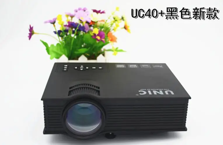 2016 Newest Original UNIC UC40 WIFI Portable LED Video Home Cinema Projector VGA/USB/AV/ HD mini ...
