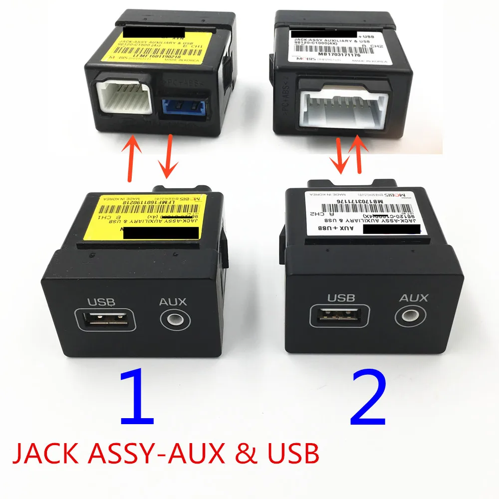 JACK-ASSY-AUX-USB-para-Hyundai-CRETA-IX25-16-SONATA-LF-14-17-TUCSON-15 ...