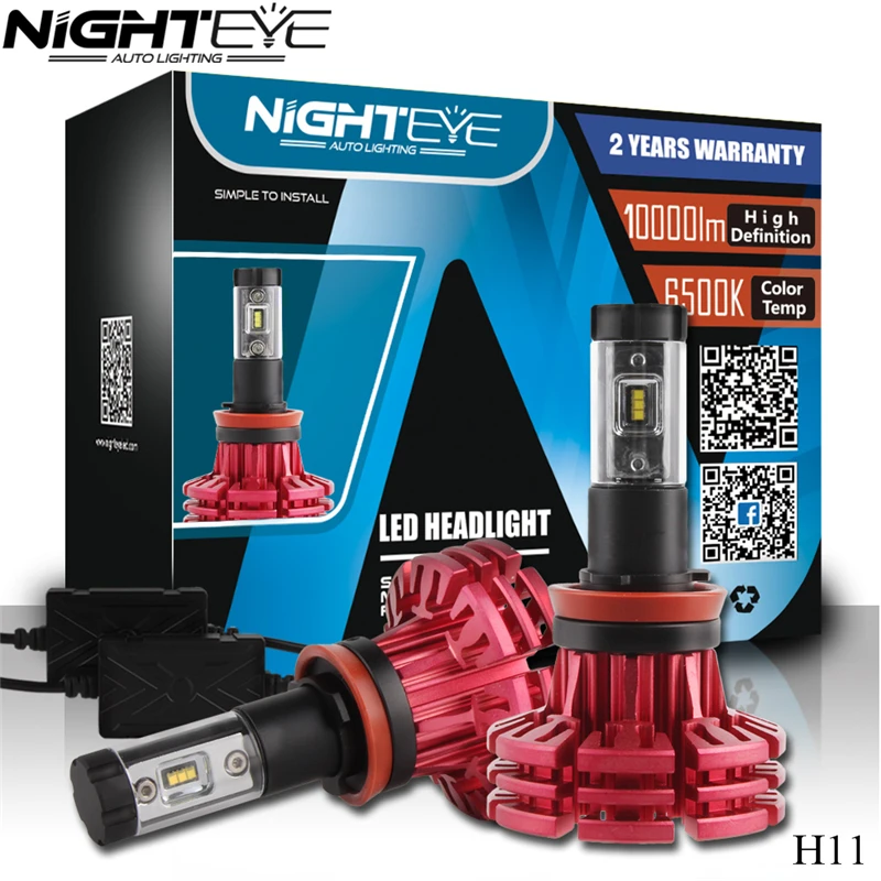 NIGHTEYE ZES Chip H11 H13 H4 9007 Hi lo Beam H7 9005 9006 HB4 H11 H1 H3 ...