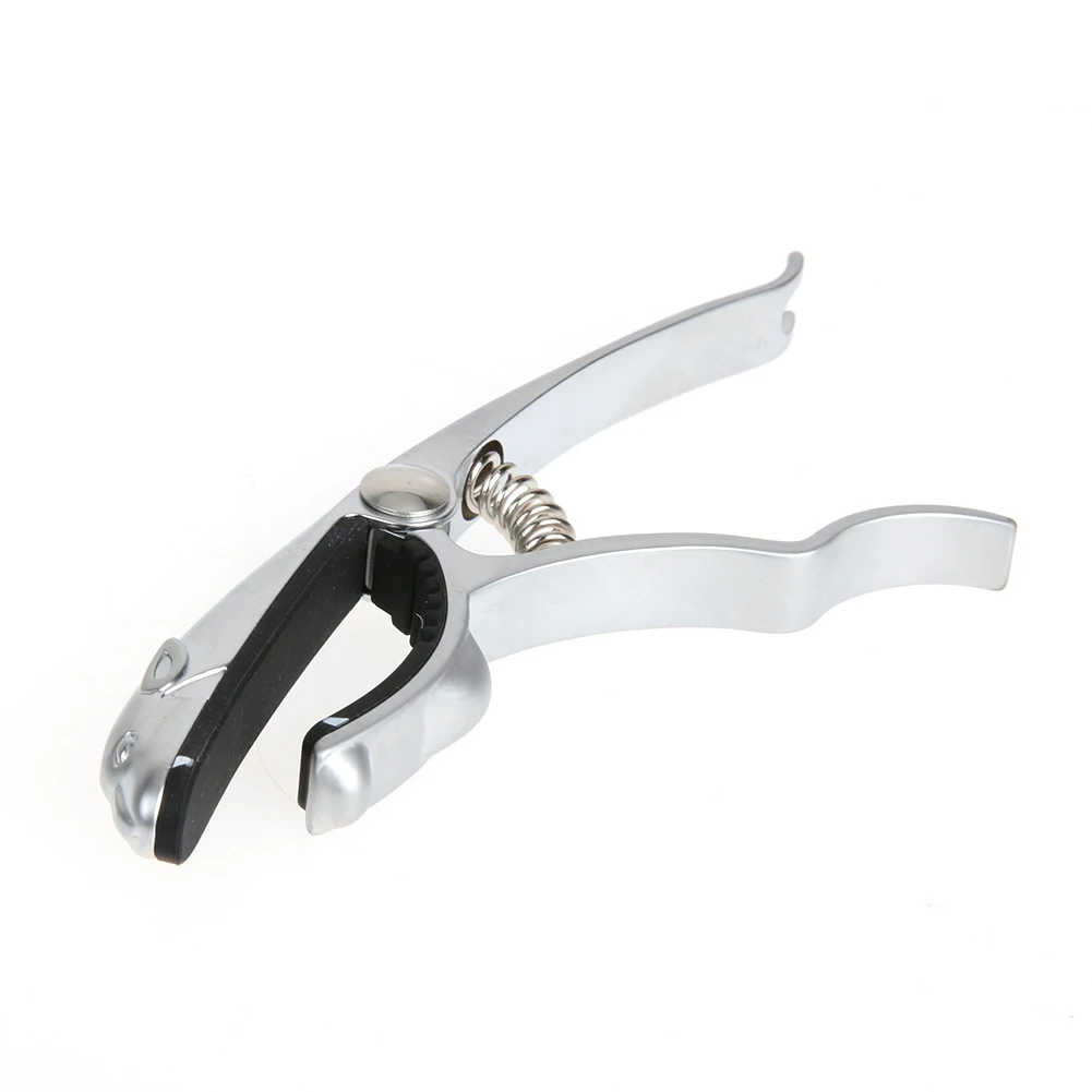Jaguar Capo - Spring Clamp Metal Capo in Jaguar Style, Gold & Black ...
