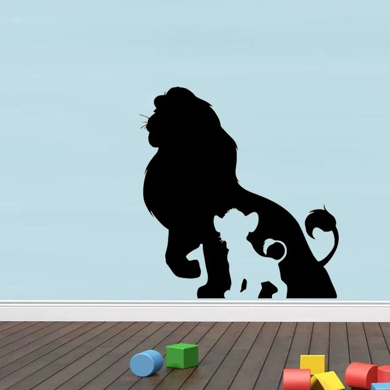 Rey León Etiqueta de vinilo de pared arte cartel Nursery decor|nursery ...