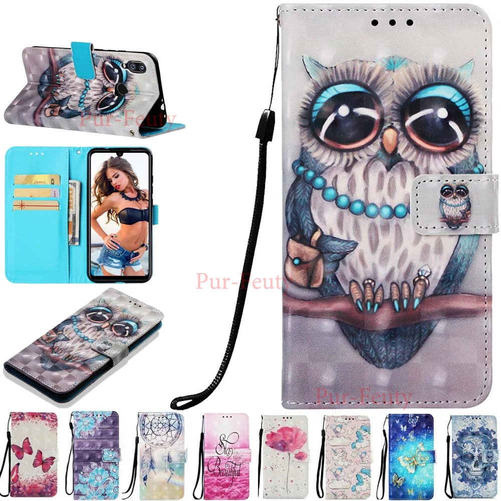 Funda para Xiaomi Redmi Note 7 M1901F7C cartera magnética de cuero ...