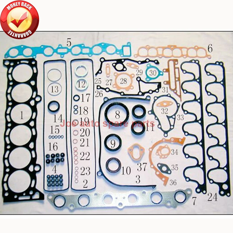 5M 5MGE Engine Full gasket set kit for Toyota CROWN SUPRA CRESSIDA ...