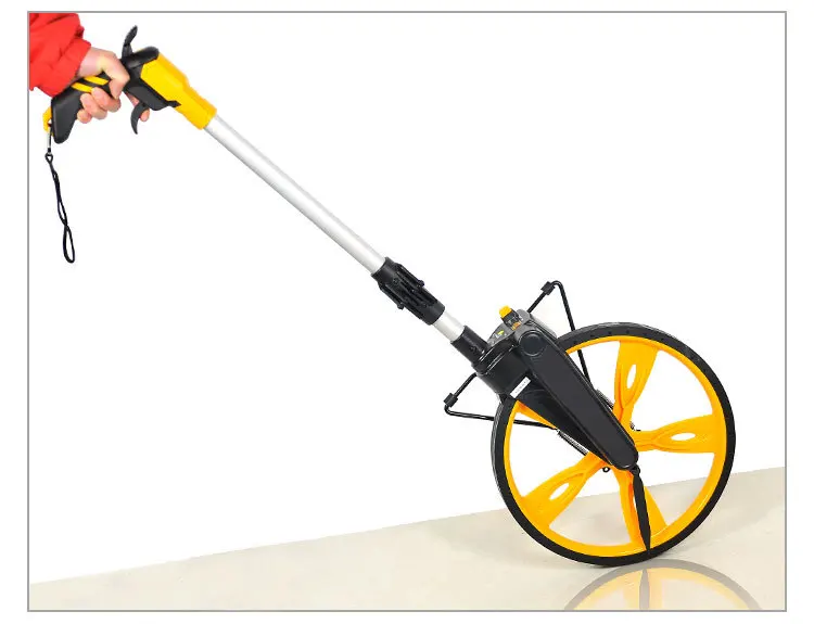 handle10000m grade aluminum alloy wheel range finder Measuring Wheel ...