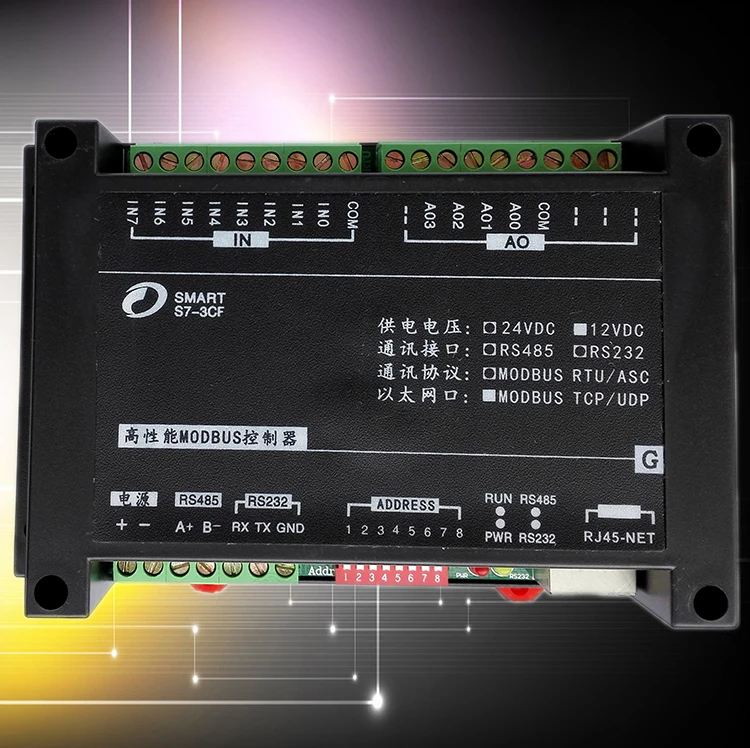 Aliexpress.com : Buy 8DI 4 channel AO analog 0 10V 4 20mA output RJ45 ...