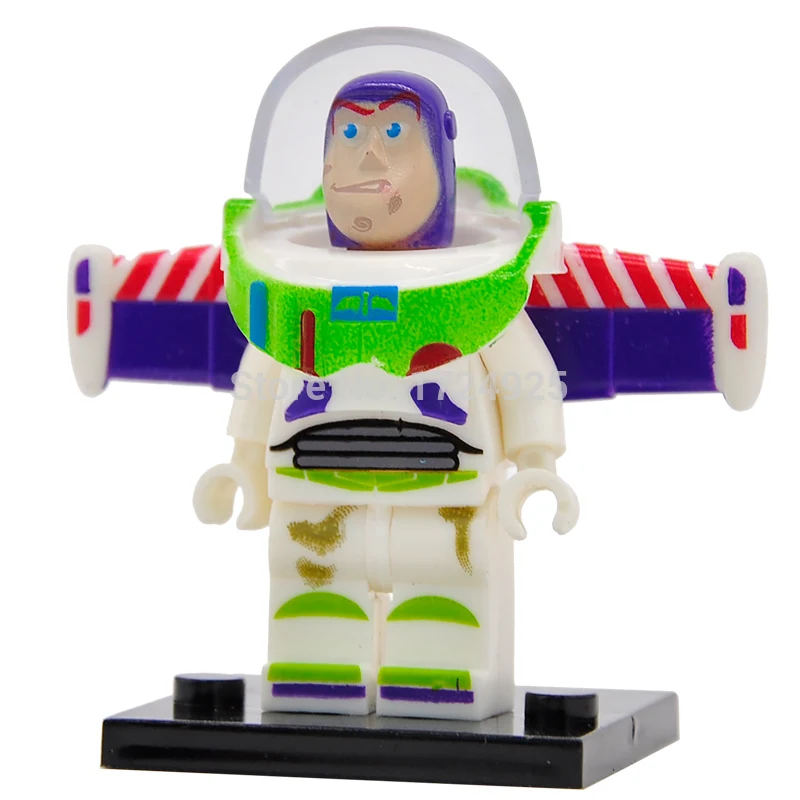 JR1712 Toy Story Cartoon Figure Woody Buzz Lightyear Aliens Jessie 8pcs ...
