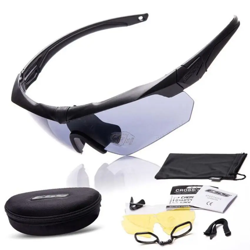 NEW Ess Tactical Glasses Military Goggles Bullet proof Army Sunglasses ...