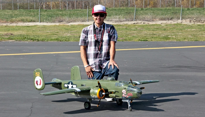 Super B-25 Mitchell Bomber Rc Warbird Airplane B25 / Wingspan: 2000mm ...