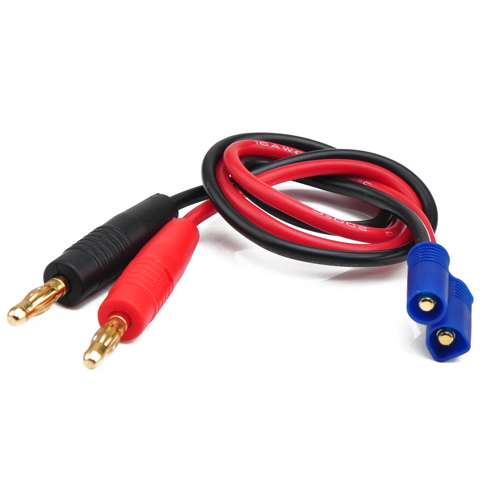 Conector AMASS EC3 de 30cm a 4,0, Cable de carga de equilibrio de enchufe Banana para batería ...