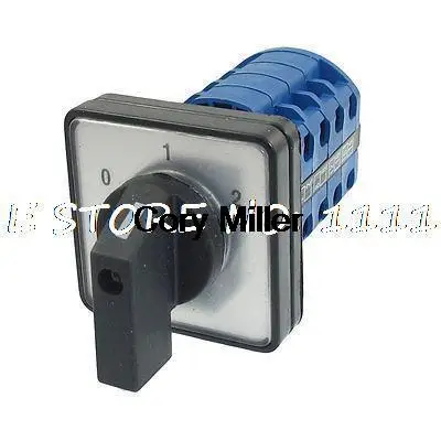 Ui660v Ith 20a 0-1-2 Positions 16 Screw Terminals Rotary Changeover ...