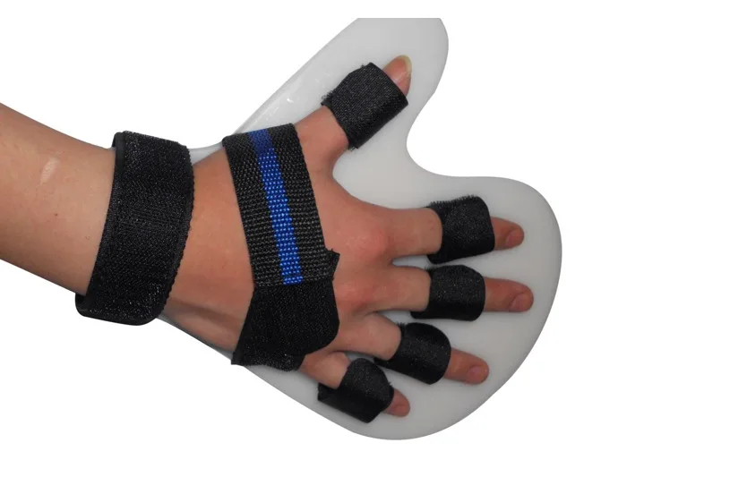 Hand Finger Rehabilitation Plate orthotic brace sprained Separating ...