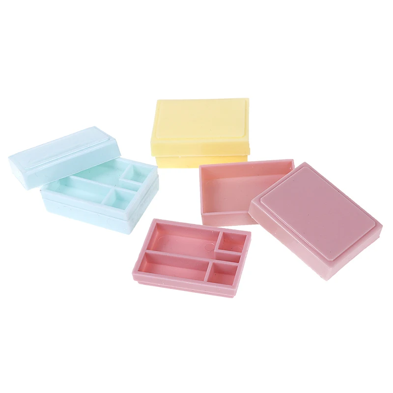 1PC-Dollhouse-Kids-Toy-Gifts-Kitchen-Decor-Toy-Mini-Lunch-Boxs-Doll ...