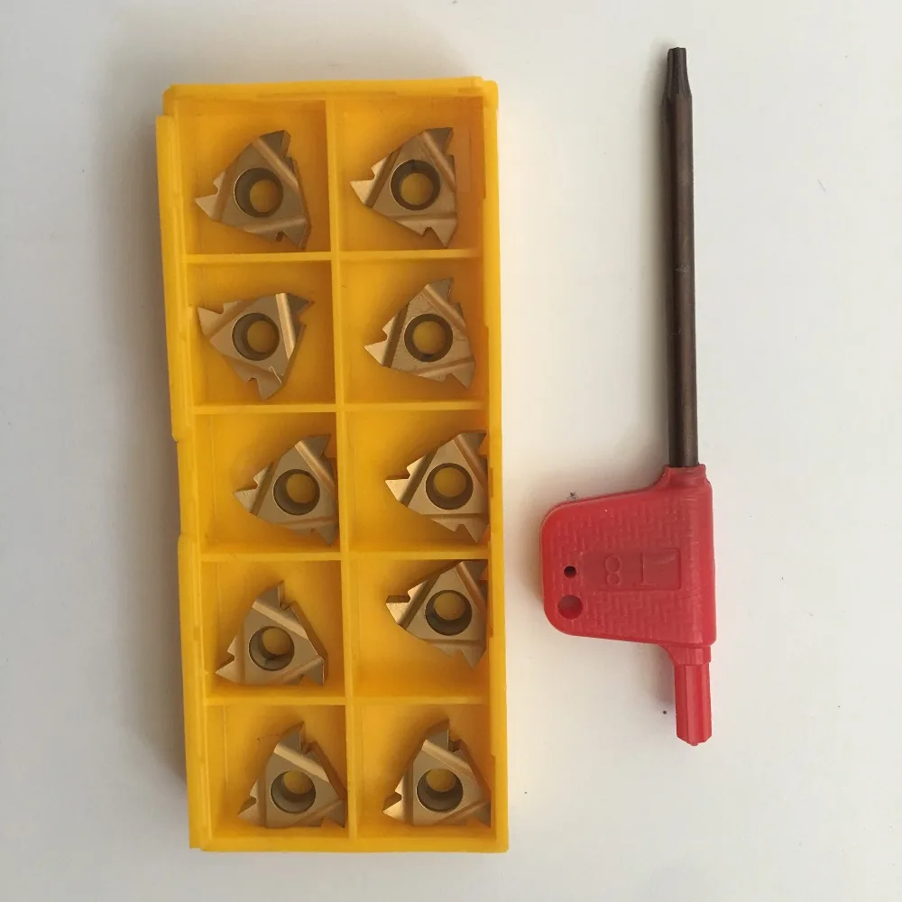 16er Ag60 Carbide Threading Inserts Degree Internal Threading Insert