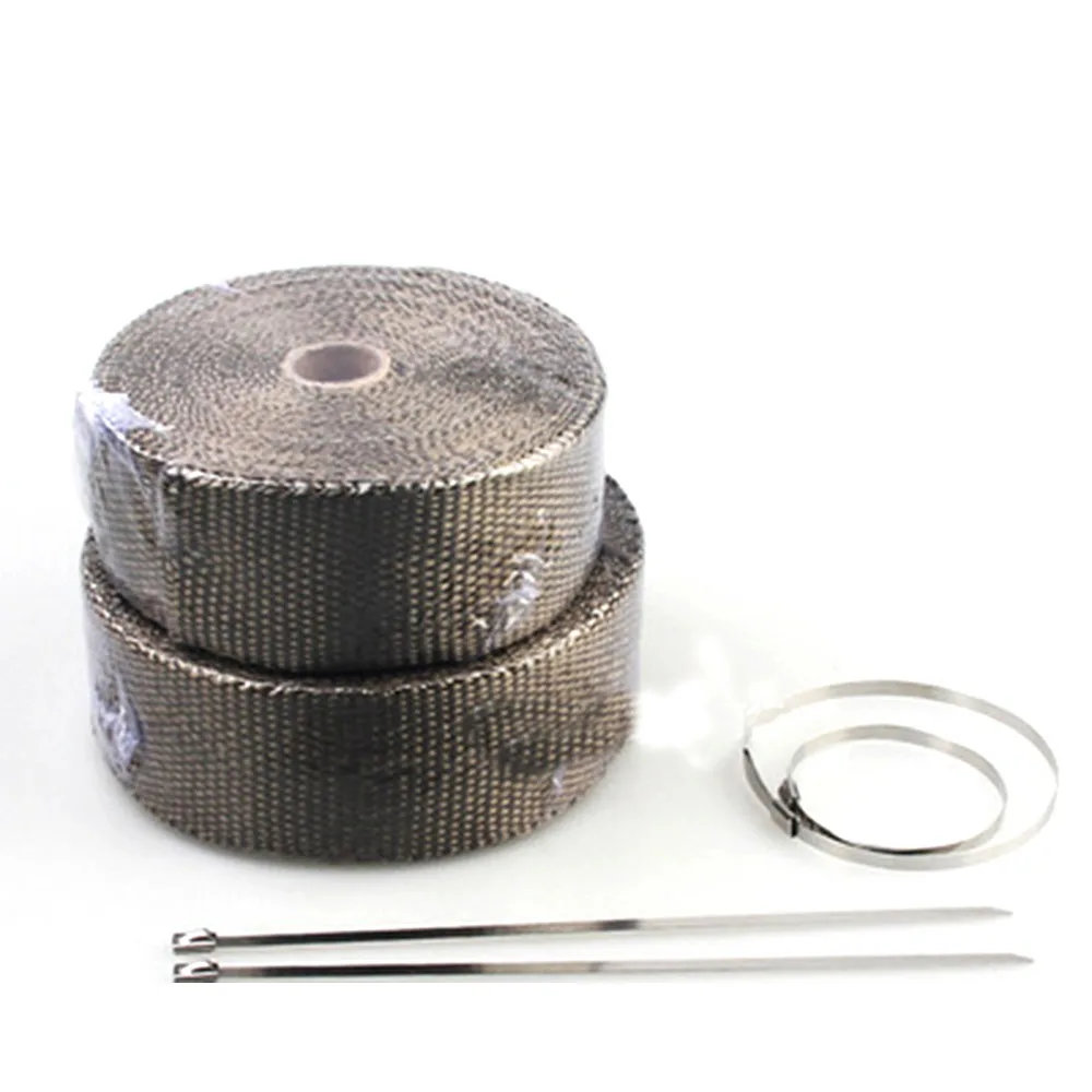 10M Motorcycles Exhaust Front Pipe Anti hot Wrap Heat Manifold ...