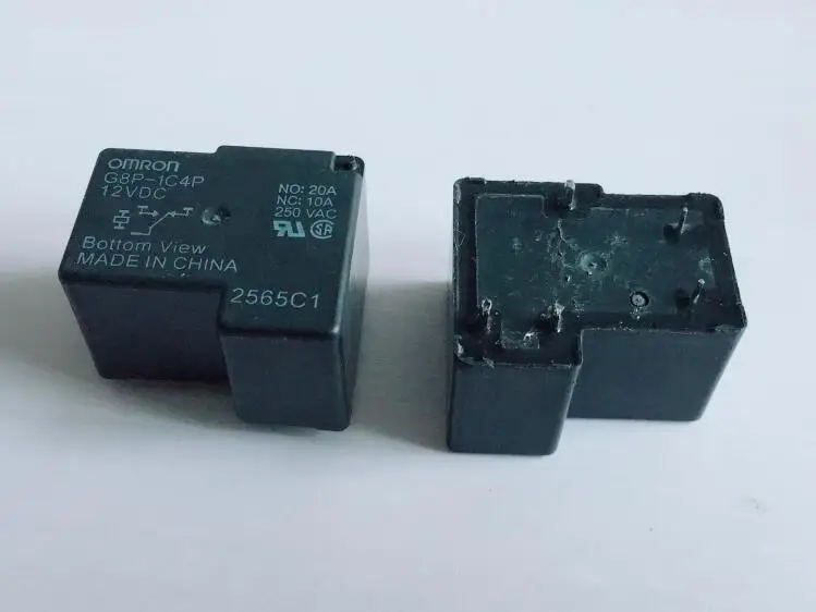 2 peças relé de potência 20a v ac 5 pinos|power relay|relay 20a20a ...