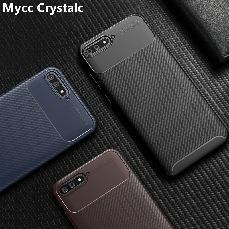 Carbon Fibre Case for Huawei Y6 2018 ATU L11 ATU L21 ATU L22 ATU LX3 ...