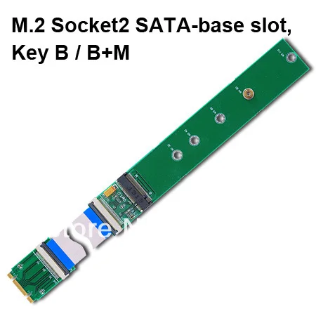 Aliexpress.com : Buy M.2 (NGFF) SATA SSD Extender Board (Socket 2 SATA ...