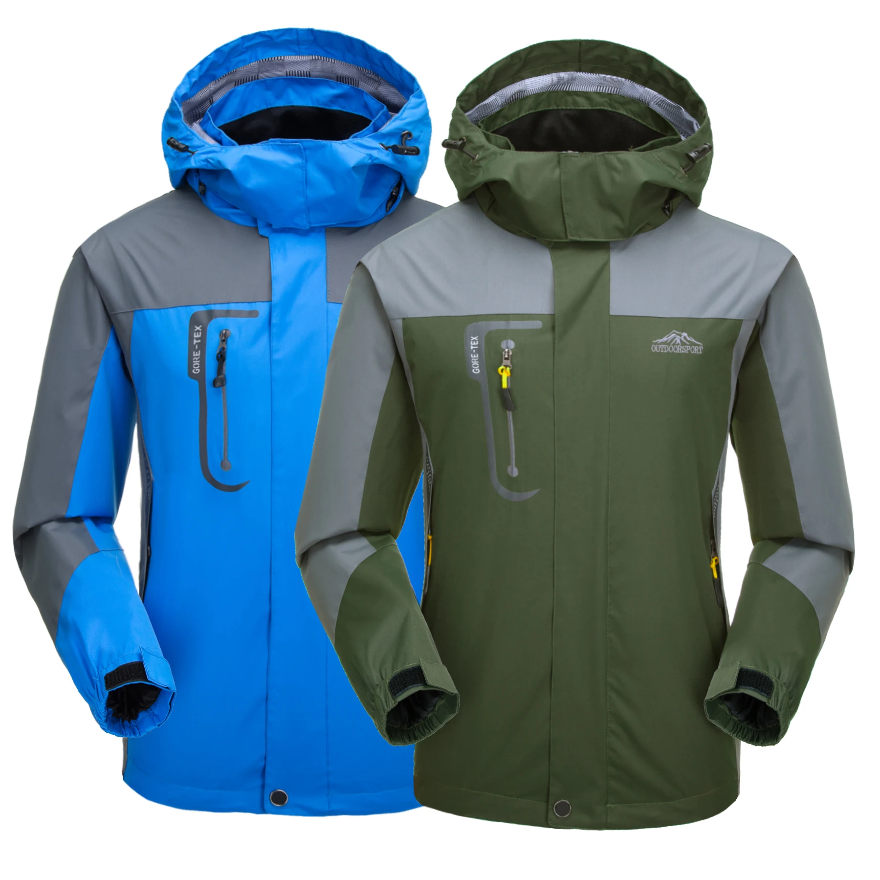 NEW-Men-Outdoor-Camping-Hiking-Climbing-Jacket-Coat-Top-Outwear ...