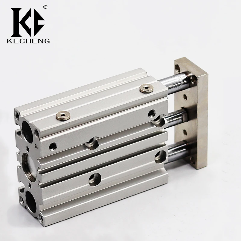 Cilindro pneumático compacto do ar de MGPM16 25Z/30z com cilindro MGPM16 25Z MGPM16 30Z da haste ...