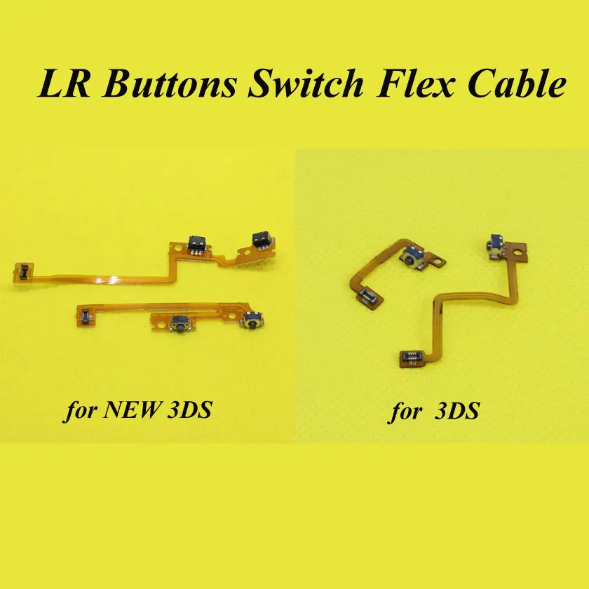Left Right LR R/L Shoulder Trigger Buttons Switch Flex Cable For 3DS ...