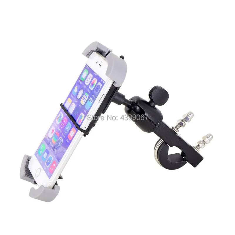 Universal-Motorcycle-Handle-Bar-Rail-Mount-Phone-Holder-Cradle-Stand ...
