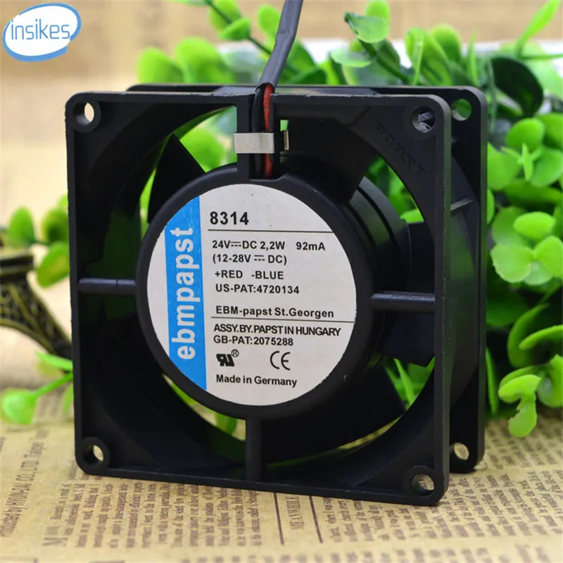 MULTIFAN 8314 Double Ball Bearing Axial Cooling Fan DC 24V 2.2W 0.1A ...