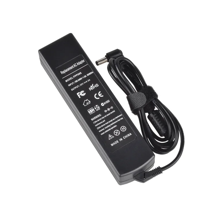 20V 4.5A 90W Power Adapter Carregador Para Lenovo G470 Y460 Y470 G480 ...