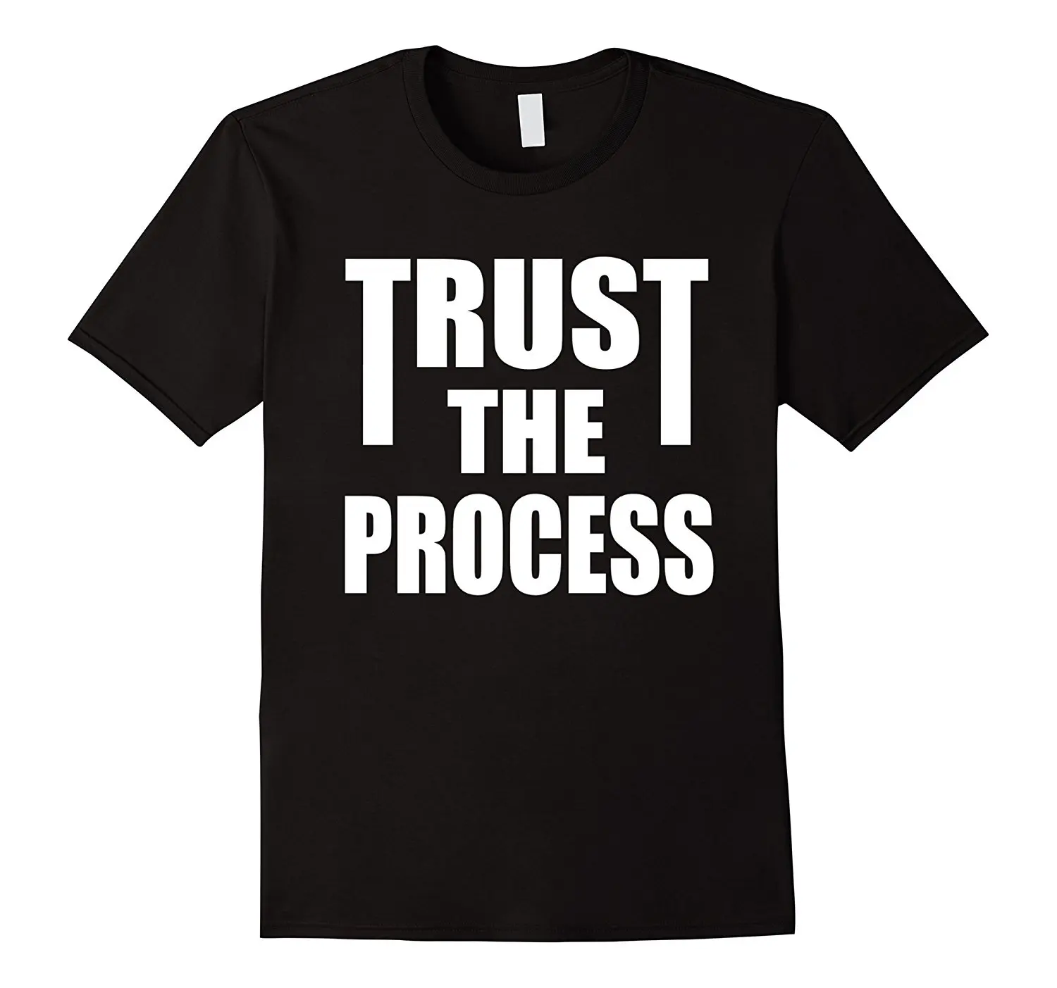 Trust The Process Tshirt Workout Fitness Motivation Men Funny O Neck