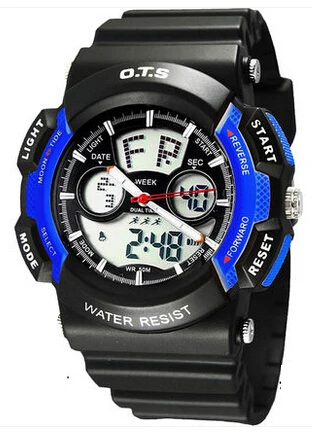 2015 New Top Fashion Plastic Children Analog Diver Watch Teenage Watch ...