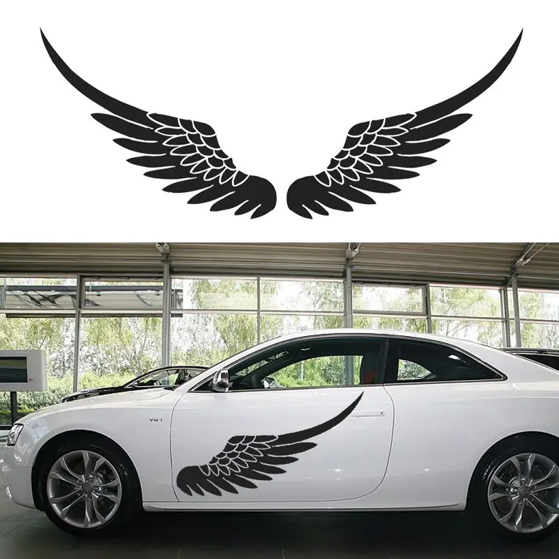 Big Size Car Vinyl Decal Sticker Door Body Stickers Side Decals Angel ...