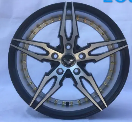 17 Inch 17x7.5 5x114.3 Five 5 Star Car Aluminum Alloy Wheel Rims ...