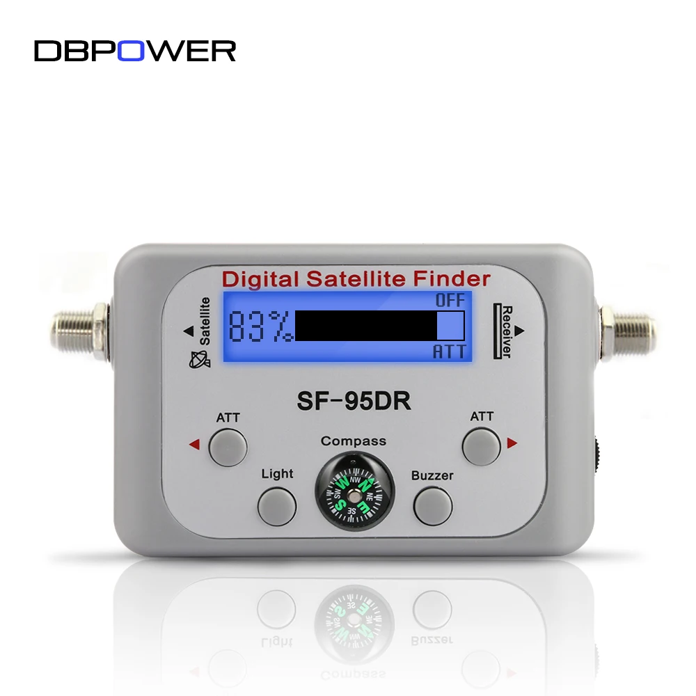LED Display Digital Satfinder Compass Sat Finder Receptor TV Box ...