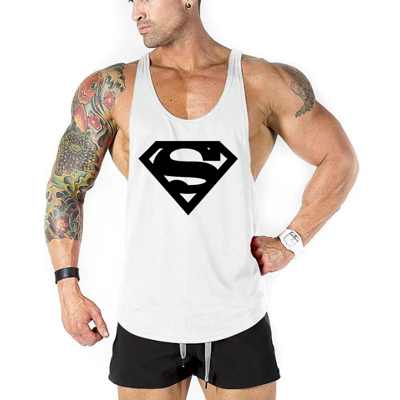 Aliexpress.com : Buy Supermen Stringer tank tops men Bodybuilding 3D ...