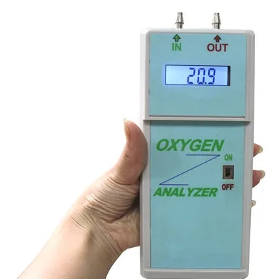 English version Portable Oxygen Analyzer Oxygen Concentrator Purity ...