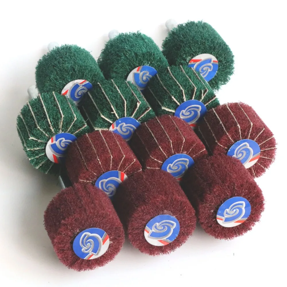 Nylon-Fiber-Buffing-Polishing-Wheel-25-30mm-12pcs-Non-woven-Scouring ...