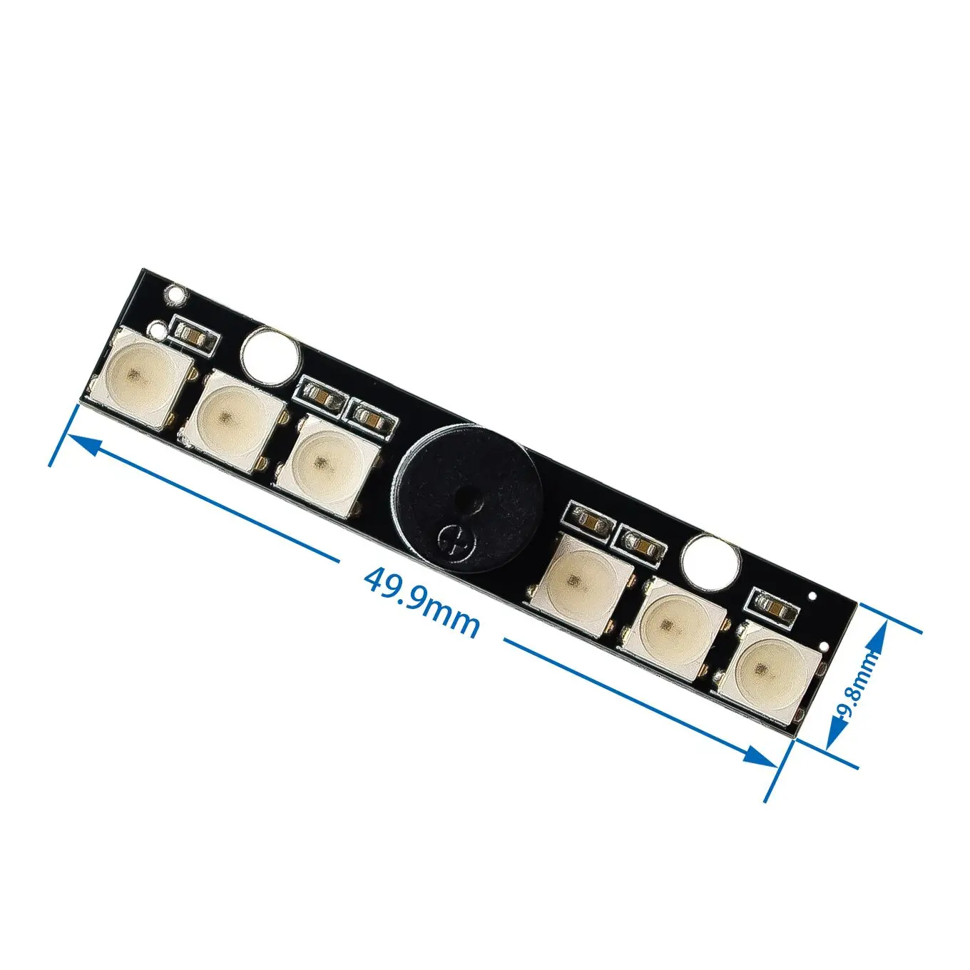 WS2812B LED & 5V Active Buzzer 6*RGB Chips LED Indicator For NAZE32 ...