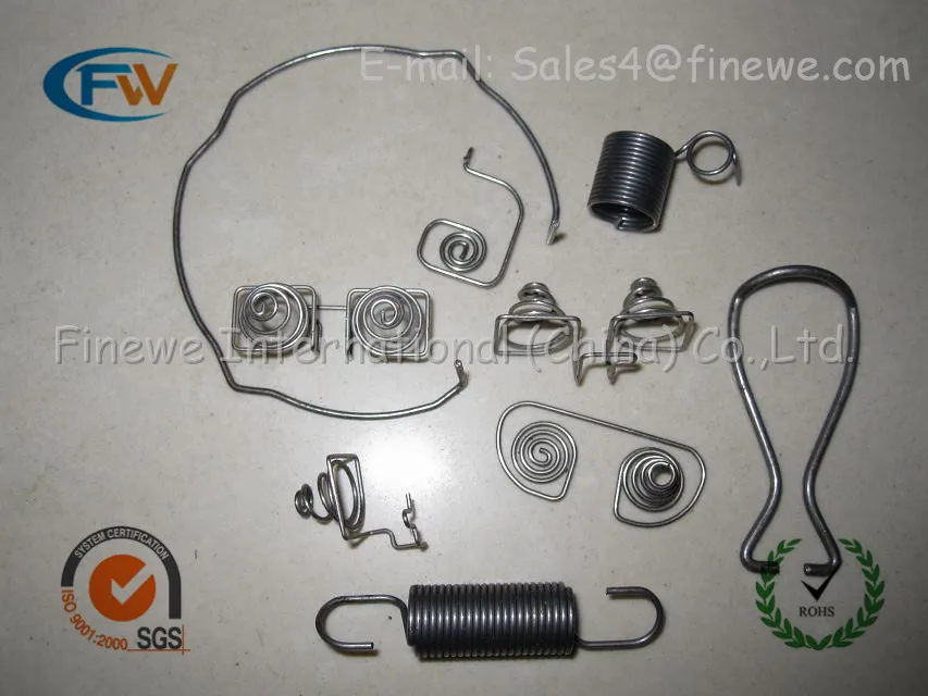 Manufacture Custom nickle plated spring steel AAA battery contact ...