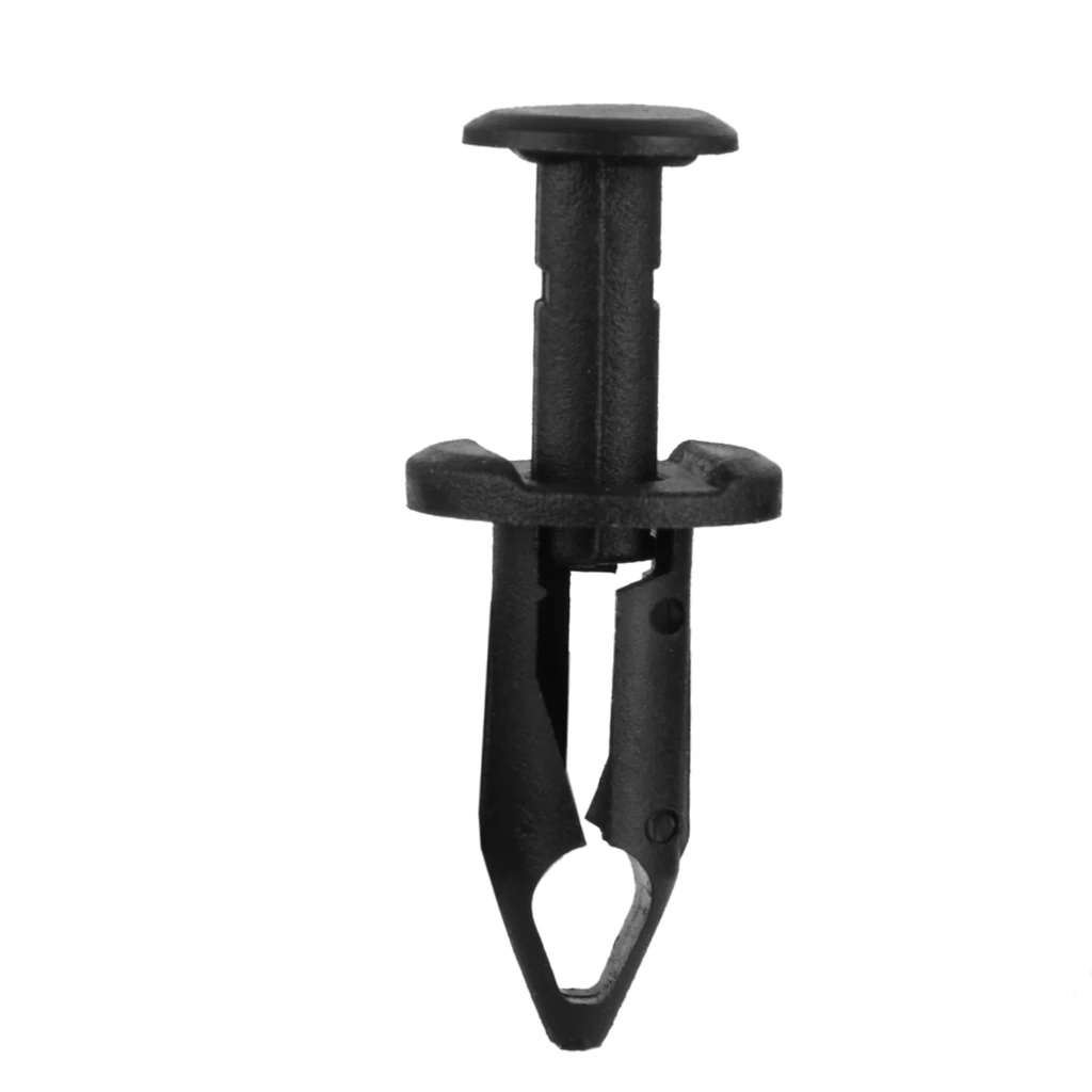 30 Pieces Black Door Trim Bumper Push Pin Rivets Retainer Clips For ...